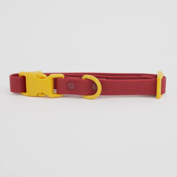 Approved by Fritz - Burgundy Sun collar – Hip Pooch